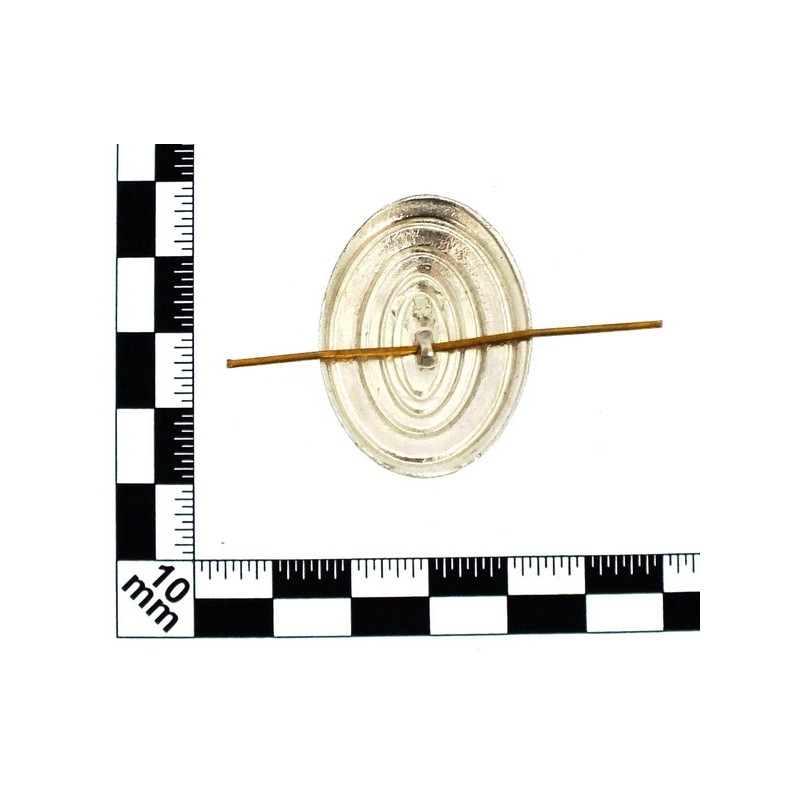 Cossack bow/loop for enlisted headgear, M12