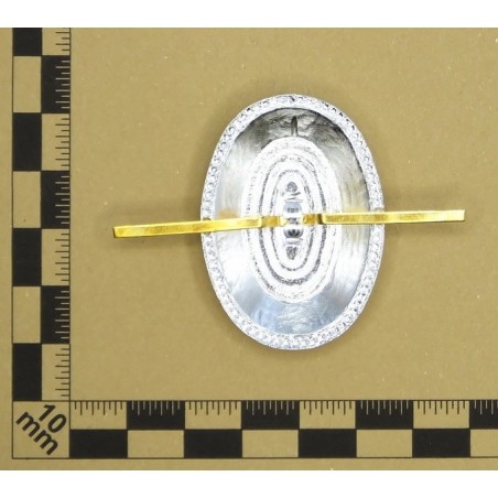 Bow to caps of non-commissioned officers of Cossack, silver