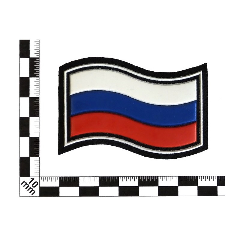 "Russian Flag" patch, wave