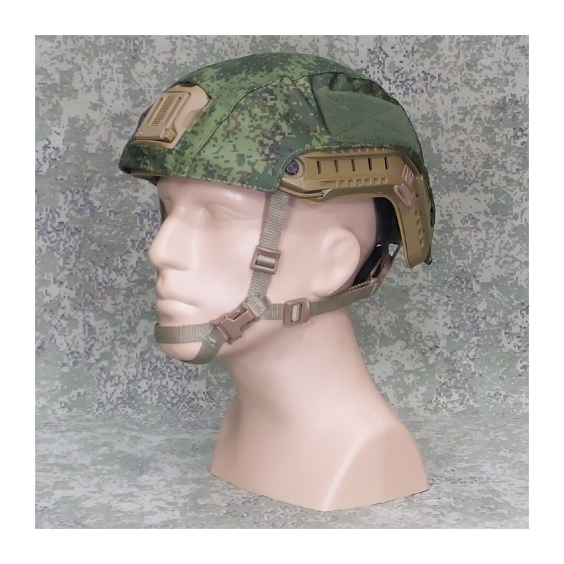 RZ Cover for helmet FAST in Digital Flora camouflage