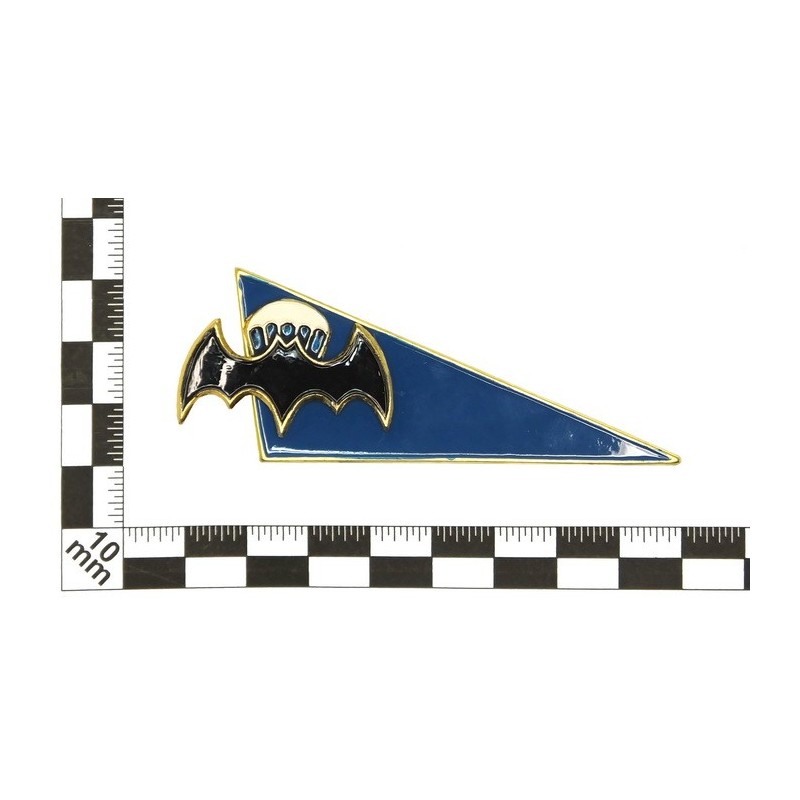Chevron to the beret of Reconnaissance, bat with parachute, light blue