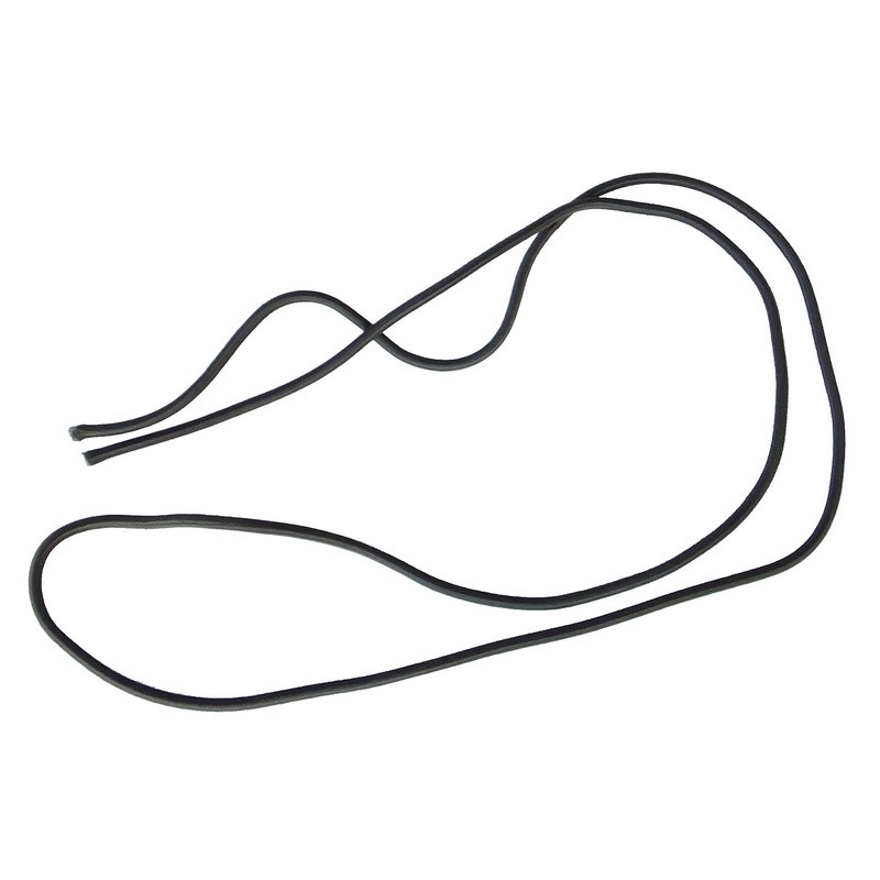 Guma sznurkowa DBA 4,5mm, czarna, DIYG