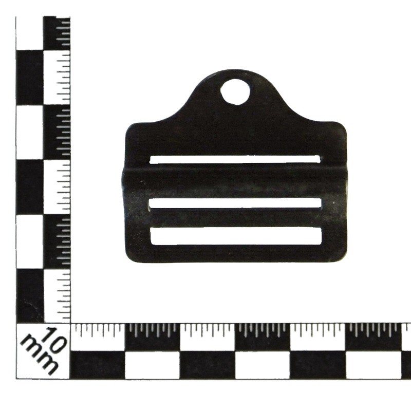 Steel slider F2471000, black, 30 mm, DIYS