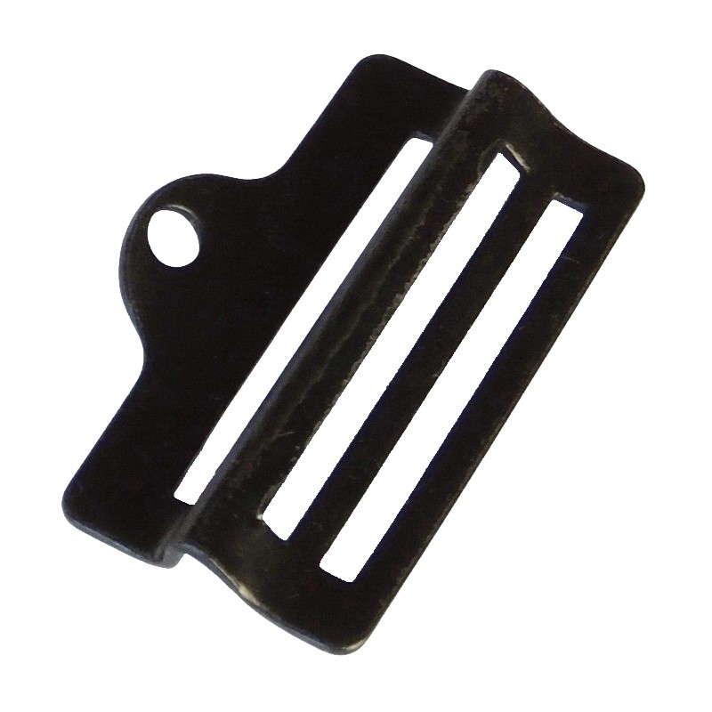 Steel slider F2472000, black, 40 mm, DIYS