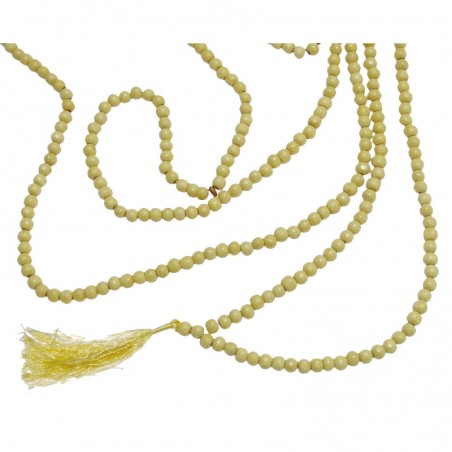 Tasbeeh – Muslim prayer long cord, light wood