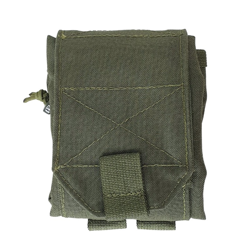 FRP Folding drop bag for magazines, Olive