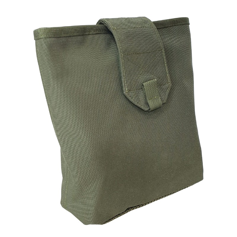 FRP Folding drop bag for magazines, Olive