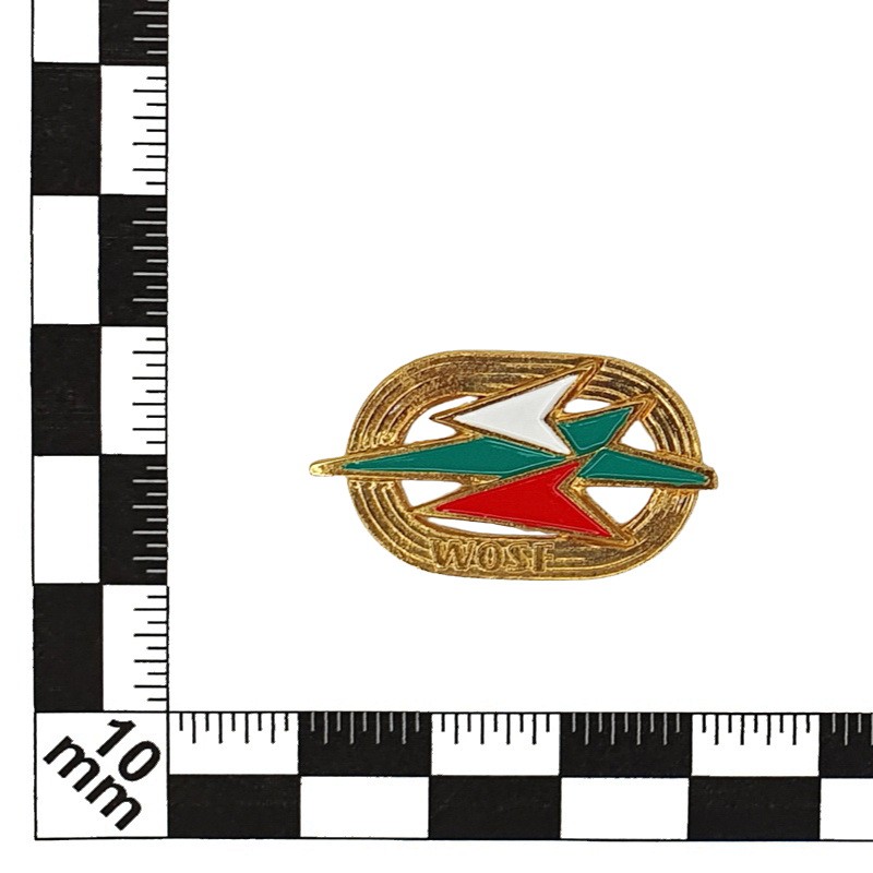 "Military Badge of the Physical Fitness" badge - Gold, painted