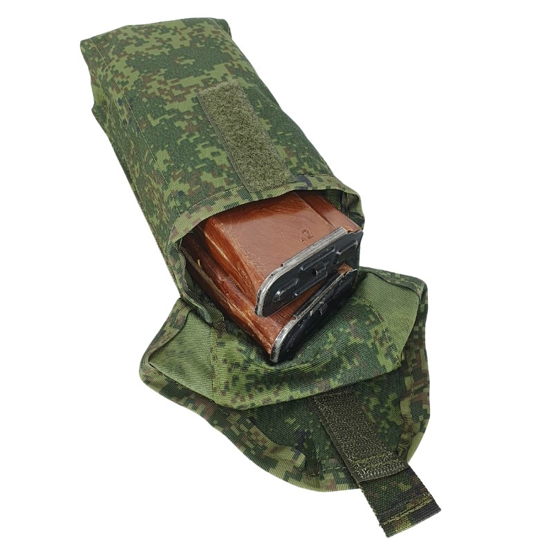 FRP Pouch for 2 AK rifle magazines, Digital Flora